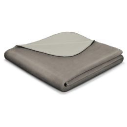 Biederlack Wohndecke BASIC taupe-sand