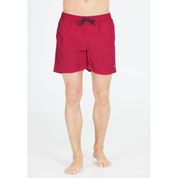 Badehose CRUZ "Eyemouth", Herren, Gr. M, US-Größen, rot (scarlet), Polyamid, unifarben, Badehosen Badehose, mit atmungsaktiver Eigenschaft