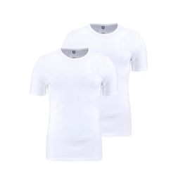 G-Star Raw T-Shirt G-STAR, Herren, Gr. S (44/46), weiß, Single Jersey, Obermaterial: 100% Baumwolle, unifarben, Basic, körpernah, Rundhals, Shirts