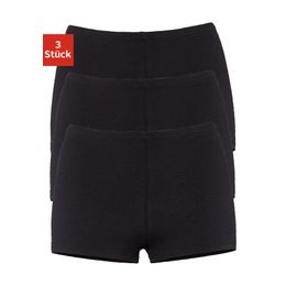 Panty Petite Fleur, Damen, Gr. 32/34, schwarz, Obermaterial: 95% Baumwolle, 5% Elasthan, unifarben, körpernah, Unterhosen, aus elastischer Baumwoll-Qualität