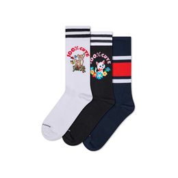 Happy Socks Socks '3-Pack Cute Socks' female Mixed colors size 36-40