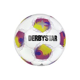 Derbystar Ball Herren Gr&ouml;&szlig;e 5 gelb / lila / wei&szlig;
