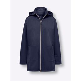 WITT Damen Softshelljacke mit Fleece-Futter, marine, Gr&ouml;&szlig;e 42