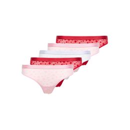Tommy Hilfiger Underwear String Damen Gr&ouml;&szlig;e M hellblau / rosa / dunkelrot