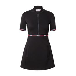 Gcds Kleid Damen Gr&ouml;&szlig;e 34 blutrot / schwarz / wei&szlig; Winterkleid