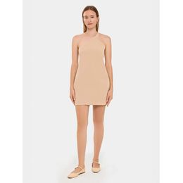 Hiccup Kleid Damen Gr&ouml;&szlig;e 40 beige Winterkleid