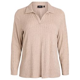 ZIZZI Pullover Damen Gr&ouml;&szlig;e XXXL/4XL beige