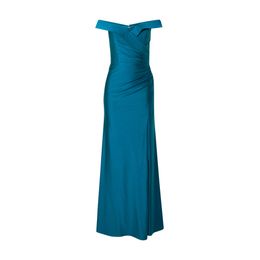 Mascara Abendkleid Damen Gr&ouml;&szlig;e 34 cyanblau Winterkleid