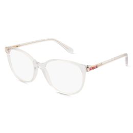 Swarovski 0SK2002 Brille Damen | Fassung: Vollrand, Quadratisch, Wei&szlig; Transparent