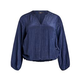 ZIZZI Bluse 'Myvonne' Damen Gr&ouml;&szlig;e XXXL/4XL navy
