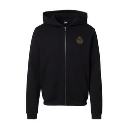 BOSS Sweatjacke 'Zixi' Herren Gr&ouml;&szlig;e XXXL gold / schwarz