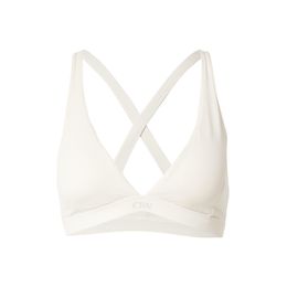ICANIWILL Sport-BH 'Luxe' Damen Gr&ouml;&szlig;e S hellgrau / offwhite