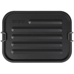 Sigg Gemstone Box Edelstahl Brotdose auslaufsicher 19,3 x 14,3 x 6,4 cm obsidian - Lebensmittelbeh&auml;lter / Vorratsdosen