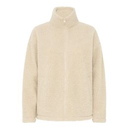 oxmo Fleecejacke ' OXTOVINE ' Damen Gr&ouml;&szlig;e S beige