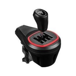 Thrustmaster TH8S Shifter Add-On, Schalthebel schwarz/rot