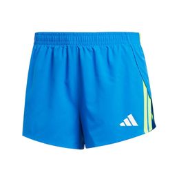 adidas Performance Sporthose 'Adizero Retro' Damen Größe XL/XXL azur / hellgrün / weiß
