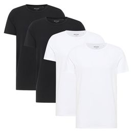 Mustang T-Shirt Herren Gr&ouml;&szlig;e XXL schwarz / wei&szlig;