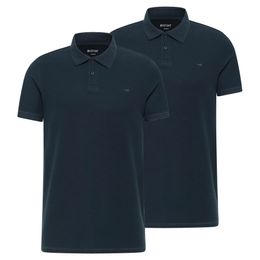 Mustang Poloshirt Herren Gr&ouml;&szlig;e XXL dunkelblau