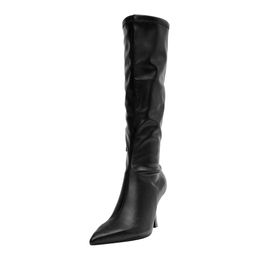 Pull&Bear Pull&bear Stiefel Damen Gr&ouml;&szlig;e 36 schwarz Winterschuhe