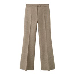 Mango Hose 'Gina' Damen Gr&ouml;&szlig;e 34 cappuccino / dunkelbraun