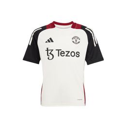 adidas Performance Trikot 'Manchester United Tiro 24' Jungen Größe 140 burgunder / schwarz / weiß