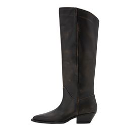 Mango Stiefel 'Kami' Damen Gr&ouml;&szlig;e 40 dunkelbraun Winterschuhe