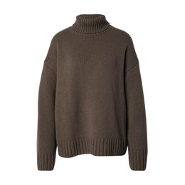 EDITED Oversize Pullover aus Wollmix 'Eireen' Damen Gr&ouml;&szlig;e XS braun