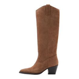 Mango Stiefel 'Lorrain1' Damen Gr&ouml;&szlig;e 42 karamell Winterschuhe
