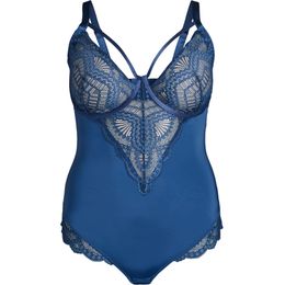 Devoted By Zizzi Body 'Ella' Damen Gr&ouml;&szlig;e 7XL blau