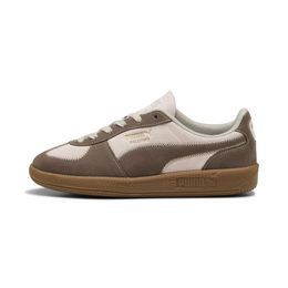 Puma Sneaker 'Palermo Wine Club' Damen Gr&ouml;&szlig;e 42.5 beige / schoko / gold