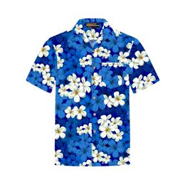 Hawaiihemdshop.de Hemd 'Hawaiihemd "Classic Blue"' Herren Gr&ouml;&szlig;e XXL blau