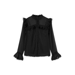 AllSaints Bluse 'CIARA' Damen Gr&ouml;&szlig;e M schwarz