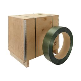 ratioform Umreifungsband PET, f&uuml;r Bandabroller, Kern-&Oslash; 407 mm, Band-LxB 1200 m x 15,5 mm