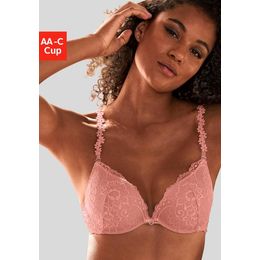 Vivance Push-up-BH orange Gr. 80C. Vergr&ouml;&szlig;ert Optisch Die B&uuml;ste und mit B&uuml;gel. Nachhaltig.
