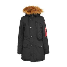Alpha Industries Mantel 'Polar' Damen Gr&ouml;&szlig;e XL schwarz Winterjacke
