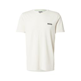 BOSS Funktionsshirt 'TOC' Herren Gr&ouml;&szlig;e XL creme / sand / schwarz / wei&szlig;