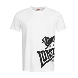 Lonsdale T-Shirt 'DEREHAM' Herren Gr&ouml;&szlig;e M schwarz / wei&szlig;