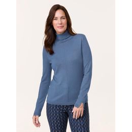 EDITION Rollkragenpullover in Blau - 63% | Gr&ouml;&szlig;e 38 | Damen-pullover-cardigans