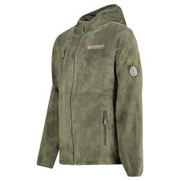 Geographical Norway Fleecejacke "Upload" in Khaki - 64% | Gr&ouml;&szlig;e L | Herren-pullover-sport