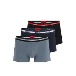 Hugo Boxershorts Herren Gr&ouml;&szlig;e S navy / taubenblau / schwarz
