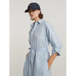 G-Star Raw G-Star Hemdkleid in Hellblau - 68% | Gr&ouml;&szlig;e M | Damen-kleider