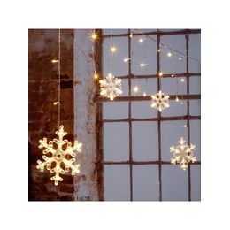 Profiline LED-Lichterkette "Snowflake" in Warmweiß - (L)210 cm - 44% | Lichterketten-dekobeleuchtung