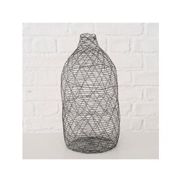 Boltze Vase ''Juanita'' in Schwarz - (H)35,5 x Ø 18 cm - 30% | Kerzen-vasen