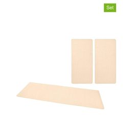 Hanse Home 3tlg. Bettumrandung "Fancy" in Beige - 57% |