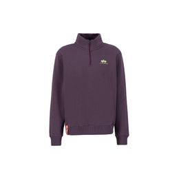 Alpha Industries Sweatshirt Herren Gr&ouml;&szlig;e XS pflaume