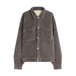Bershka Jacke Herren Gr&ouml;&szlig;e M dunkelgrau Sommerjacke