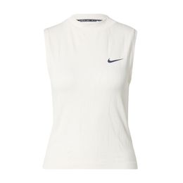 Nike Funktionsshirt 'RUN DIVISION' Damen Gr&ouml;&szlig;e M ecru / schwarz