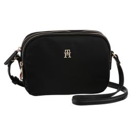 Tommy Hilfiger Umh&auml;ngetasche &raquo;POPPY&laquo; mit TH-Emblem vorne schwarz