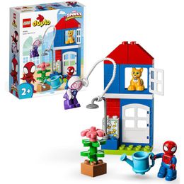 Lego Konstruktionsspielsteine »Spider-Mans Haus (10995), DUPLO Marvel« Made in Europe bunt