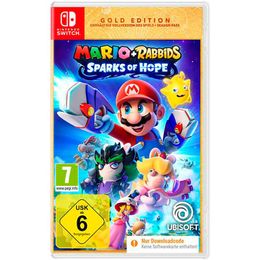 Ubisoft Spielesoftware »Mario + Rabbids Sparks of Hope Gold Edition (Code in a Box)« Nintendo Switch (ohne Farbbezeichnung)